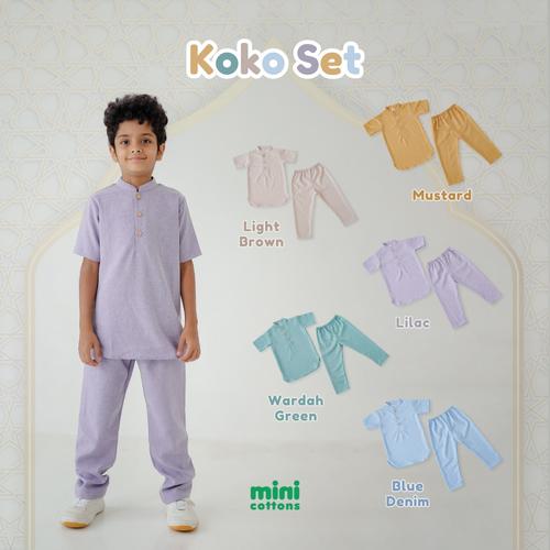 Promo Minicottons Setelan Koko Anak Kemko Set 1-12 thn / Kurta Set ...