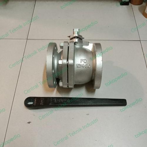 Jual Ball Valve Kitz 4" inch Cast Iron Flange jis 10k FCTB - Jakarta Barat - Central Teknik ...