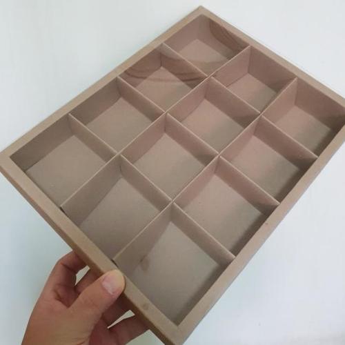 Jual dus packaging cake box mica kotak kue mika sekat 12 polos mooncake ...