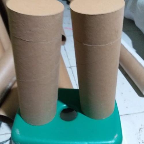 Jual tabung karton tutup papertube tabung packing kertas dokumen coklat ...