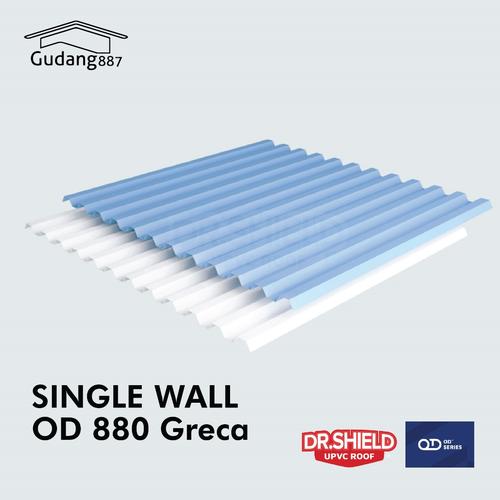 Jual Atap Gelombang UPVC Dr. Shield OD880 / Single Wall Greca / Atap ...