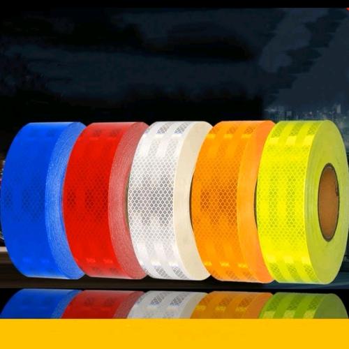 Jual Sticker/Stiker Reflektor Reflective Stiker Pemantul ka 5cm x ...