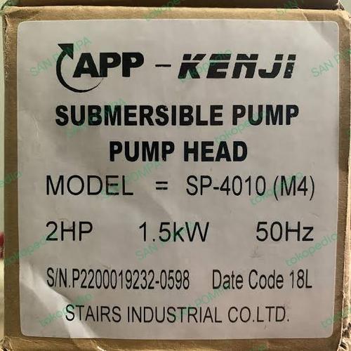 Jual App Kenji SP-4010 1.5 kw 2 hp head 36 submersible Pump. - Kab ...