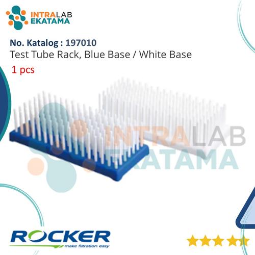 Jual Test Tube Rack, (Blue Base / White Base), (197010), Rocker - Blue ...