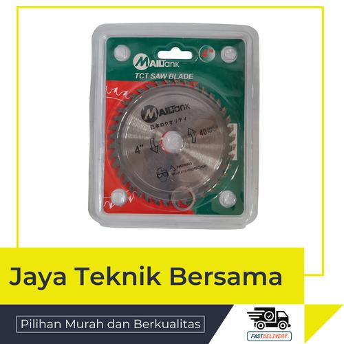 Jual Mailtank Mata Gerinda Potong Kayu 4" x 40T Mata Pisau Gergaji Kayu - Kota Surabaya ...