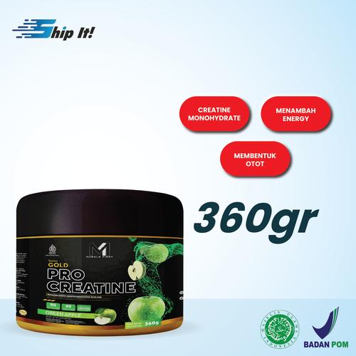 Promo M1 Muscle First Gold Pro Creatine 360 Gram Monohydrate - Guava ...