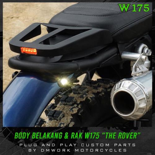 Jual W175 Rak Belakang,Jog,Stoplamp 3in1 "The Rover" - Kota Surakarta ...