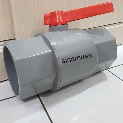 Jual Ball Valve / Stop Kran / Kran Air PVC Socket 5 " inchi - Jakarta ...
