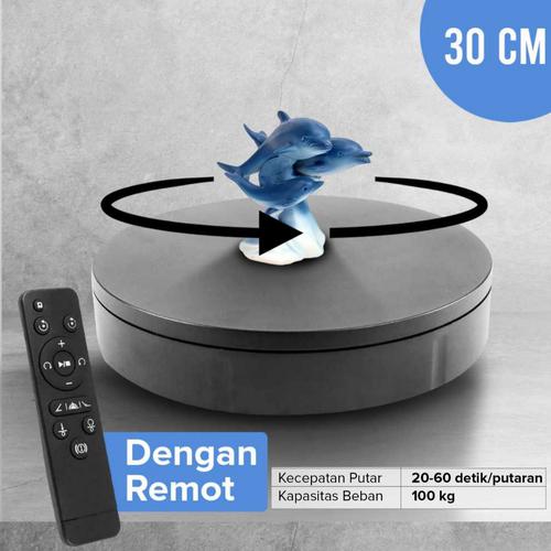 Jual Rak Display Stand Produk Fotografi Putar Rotation Elektrik 100 KG ...