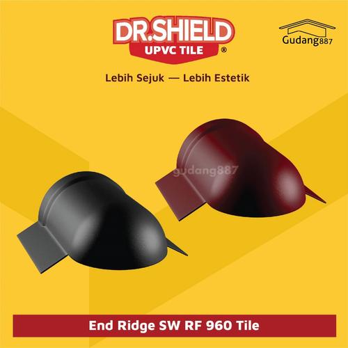 Jual Genteng Atap UPVC Dr.Shield / End Ridge / Penutup Ujung Atap ...