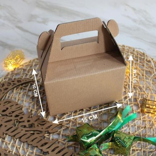 Jual dus parcel box hampers kotak kemasan kardus jinjing mini coklat ...