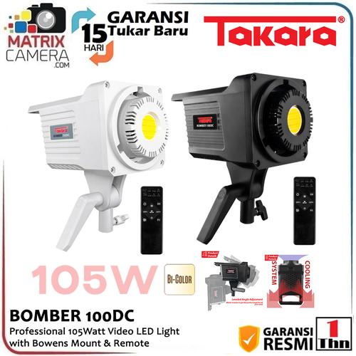 Jual Takara BOMBER 100DC Professional 105W Bi-Color Video LED Light ...