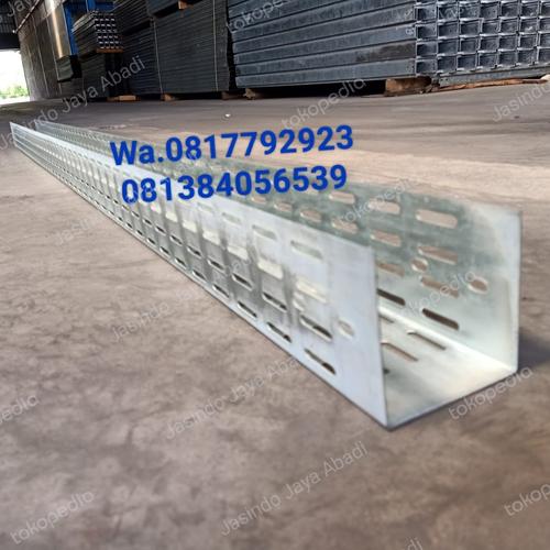 Jual Cable Tray 5x5 Cm type.U Electro plat 1.2mm / Panjang 2.4 mtr ...