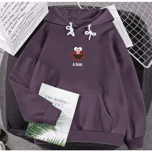 Promo Hoodie A Littl Wanita Size L - XXL Sweater Hodie Jumper Cute Lucu ...