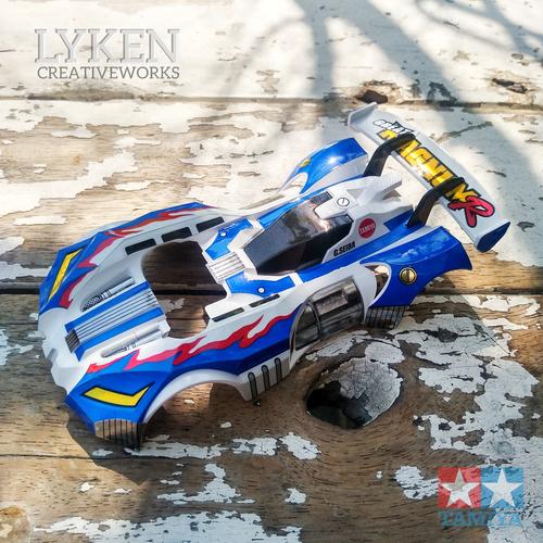 Jual Tamiya Body Custom Great Magnum R for FM-A Chassis - Glossy ...
