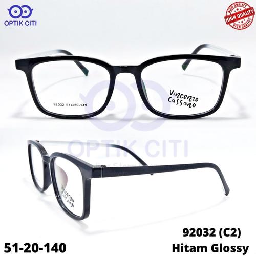 Jual Frame Kacamata Pria Wanita Kotak Vincenzo C 92032 Ringan Grade ...
