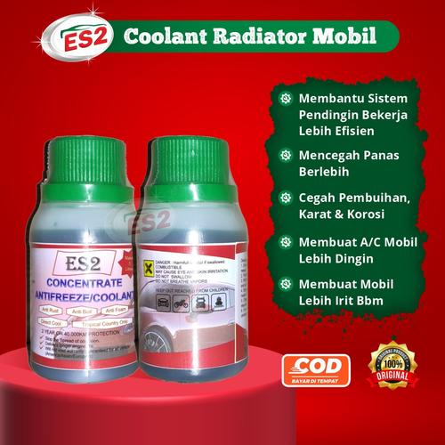 Jual Konsentrat Biang Air Radiator Hijau 100ml ES2 Coolant Concentrate - Jakarta Barat ...