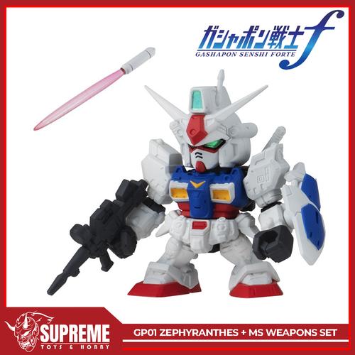 Jual Gundam Senshi F Forte 14 - GP01 Zephyranthes + MS Weapons Set ...