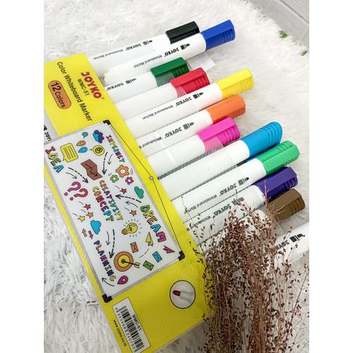 Jual Color Whiteboard Marker Spidol Warna Papan Tulis Joyko WMC-51 ...