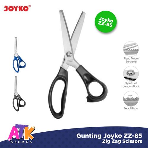 Jual Gunting Zig Zag Joyko ZZ-85 Bergerigi Scissors kain Kertas ...