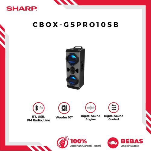 Jual SHARP Speaker Aktif Pro Series CBOX-GSPRO10SB - Jakarta Utara ...