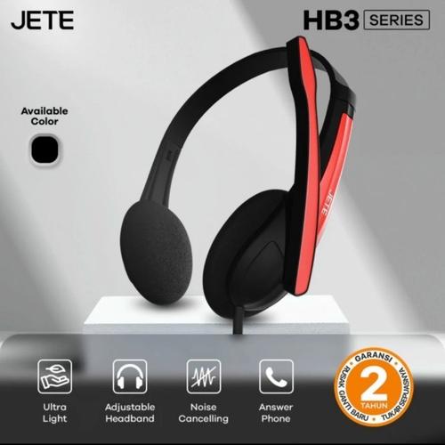 Jual Headset Jete HB3 Headphone with microphone - Kota Palembang ...