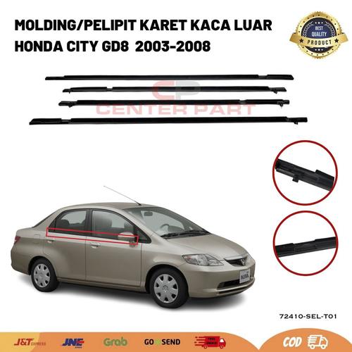 Jual pelipit kaca pintu luar city gd8 2003 2004 2005 2006 2007 2008 sel ...