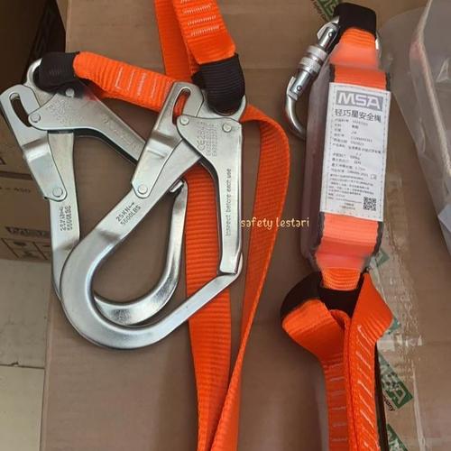 Jual Safety lanyard Webbing Double Hook Absorber MSA Murah - Jakarta ...