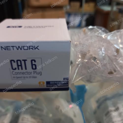 Jual Konektor rj45 cat 6 NYK conektor ORIGINAL - Jakarta Pusat - sera ...