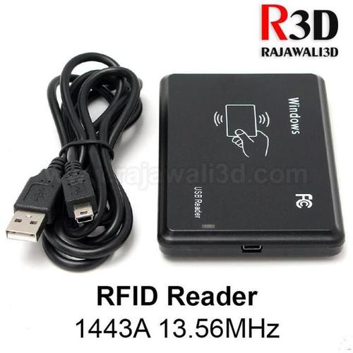 Jual RFID Reader 13.56MHz 14443A USB Smart Sensor RFID ID Card Reader ...
