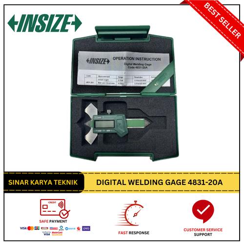 Jual Insize Digital Welding Gage 4831 20A Original - 4831-20A - Jakarta ...