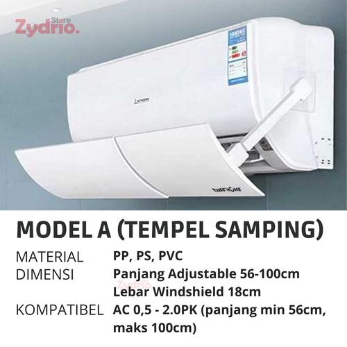 Jual Reflektor Talang AC 0.5PK - 2PK / Akrilik Reflector Penahan Angin ...