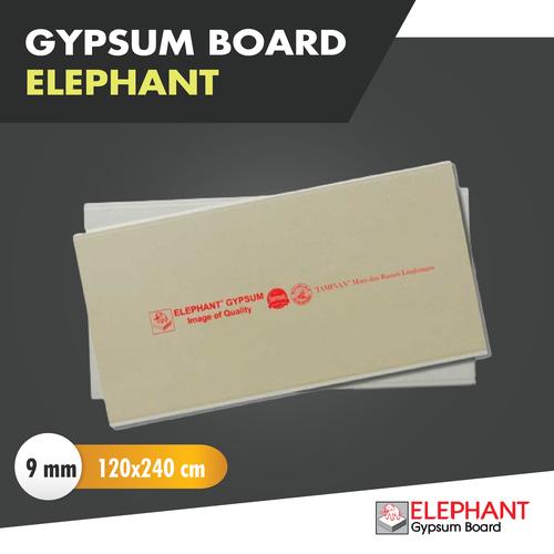 Jual Gipsum Elephant 9mm / Gypsum Elephant / Gypsum Board / Papan ...