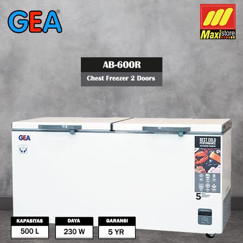 Jual GEA AB-600R Chest Freezer 2 Pintu Kapasitas [500 L] - Garansi ...