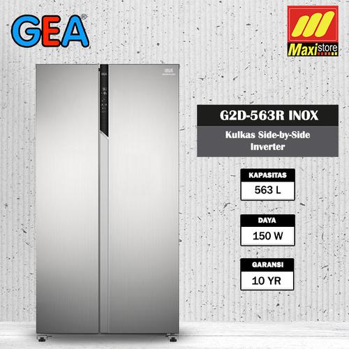 Jual GEA G2D-563R Kulkas Side-by-Side Inverter [563 L] - Garansi Resmi ...