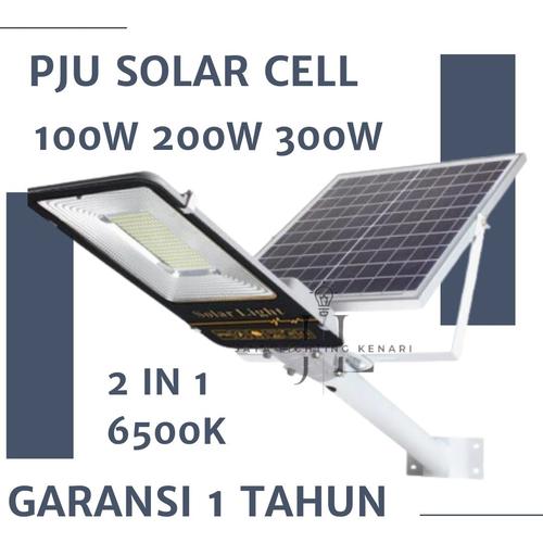 Jual LAMPU JALAN SOLAR CELL LED 100W 200W 300W WATT / PJU LED SOLAR CELL - 200W - Jakarta Pusat ...