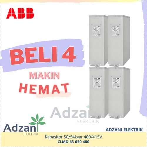 Promo CAPASITOR 50kVAR 400V 415V ABB CLMD 63 2GSB010122A0022 KAPASITOR ...