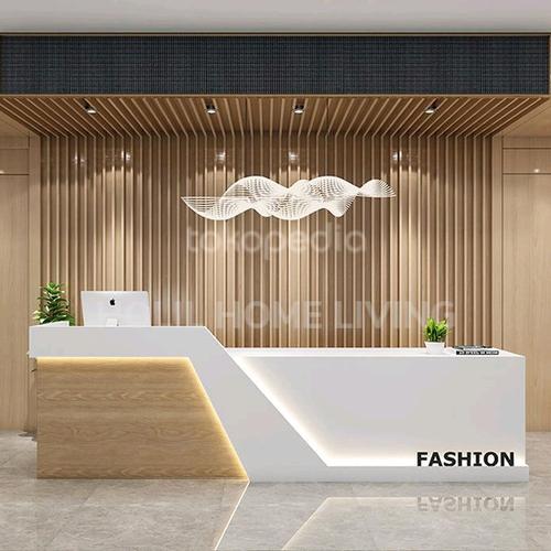 Jual Receptionist Desk / Meja Resepsionis / meja lobby hpl / meja kasir ...