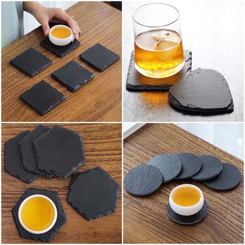 Jual Tatakan Alas Gelas Batu Alam Asli Hitam 10cm - C - Kab. Sleman ...