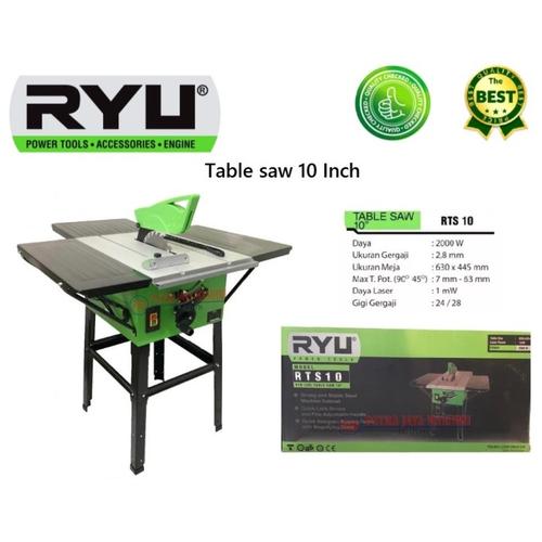 Jual RYU Table Saw 10 inch Heavy Duty / Mesin Gergaji Meja Potong ...