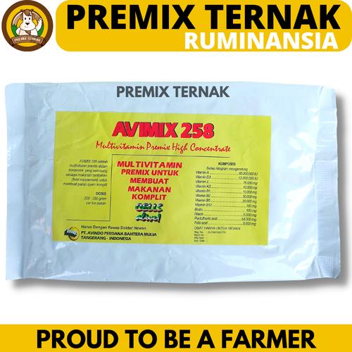 Jual AVIMIX 258 1kg - Multivitamin HC Feed Premix Ternak Ayam Sapi dll ...
