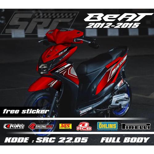 Jual Decal Stiker Fullbody Beat Fi Lama 2012/2013/2014 Desain SRC 22.05 ...