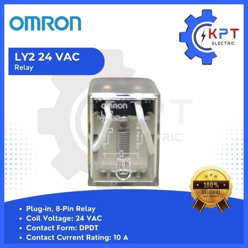 Jual OMRON Relay LY2 24VAC 110/220VAC 24VDC - 110/120 VAC - Kota ...