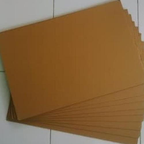 Jual kardus karton lembaran 60 x 50 single wallcorrugated sheet polos ...