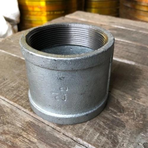 Jual Sok besi galvanis 2 1/2" inch Socket sambungan lurus besi 2,5 2.5 ...