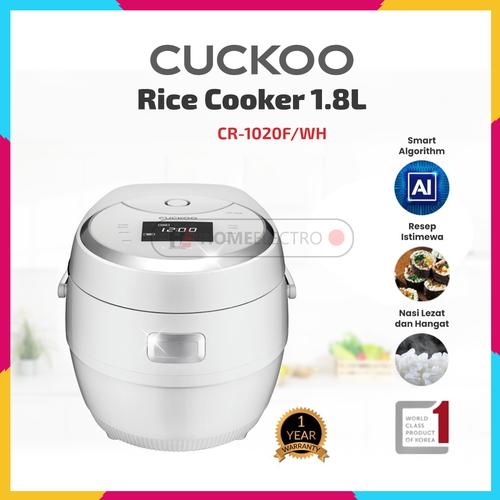 Promo Cuckoo Rice Cooker Digital CR-1020F/WH 1.8L Penanak Nasi Digital ...