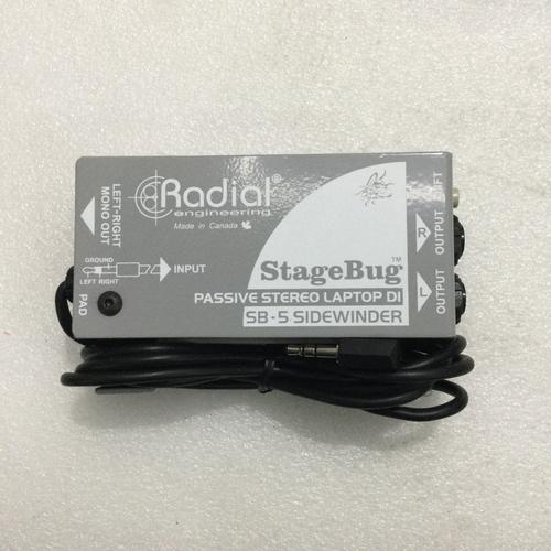 Jual RADIAL SB-5 - stage bug passive stereo laptop DI side winder ...