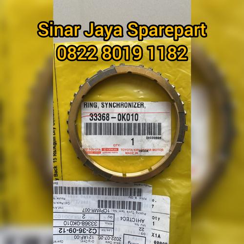 Jual Ring Sinkromis Gigi 3 Fortuner 2.5cc Hilux 2.5cc Original 33368 ...
