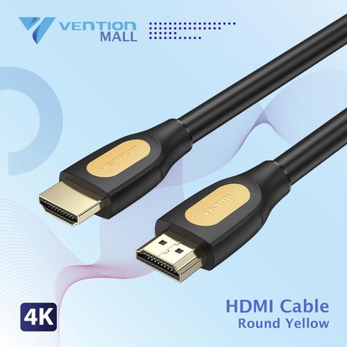 Jual Vention Kabel HDMI Male to HDMI 2.0 4K Cable Gold Plate 12M 15M ...