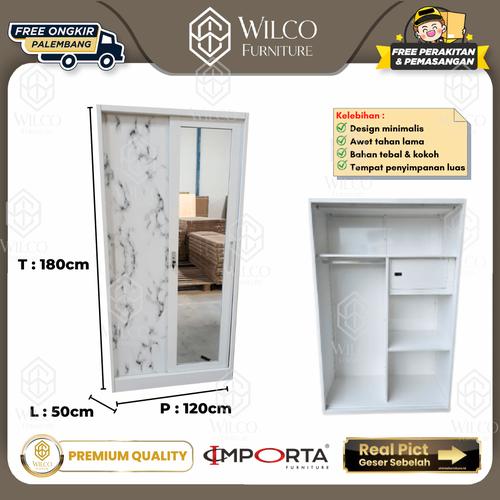 Jual Lemari Pakaian Besi Importa Sliding S02 Delta BT - S03 DELTA 2 ...